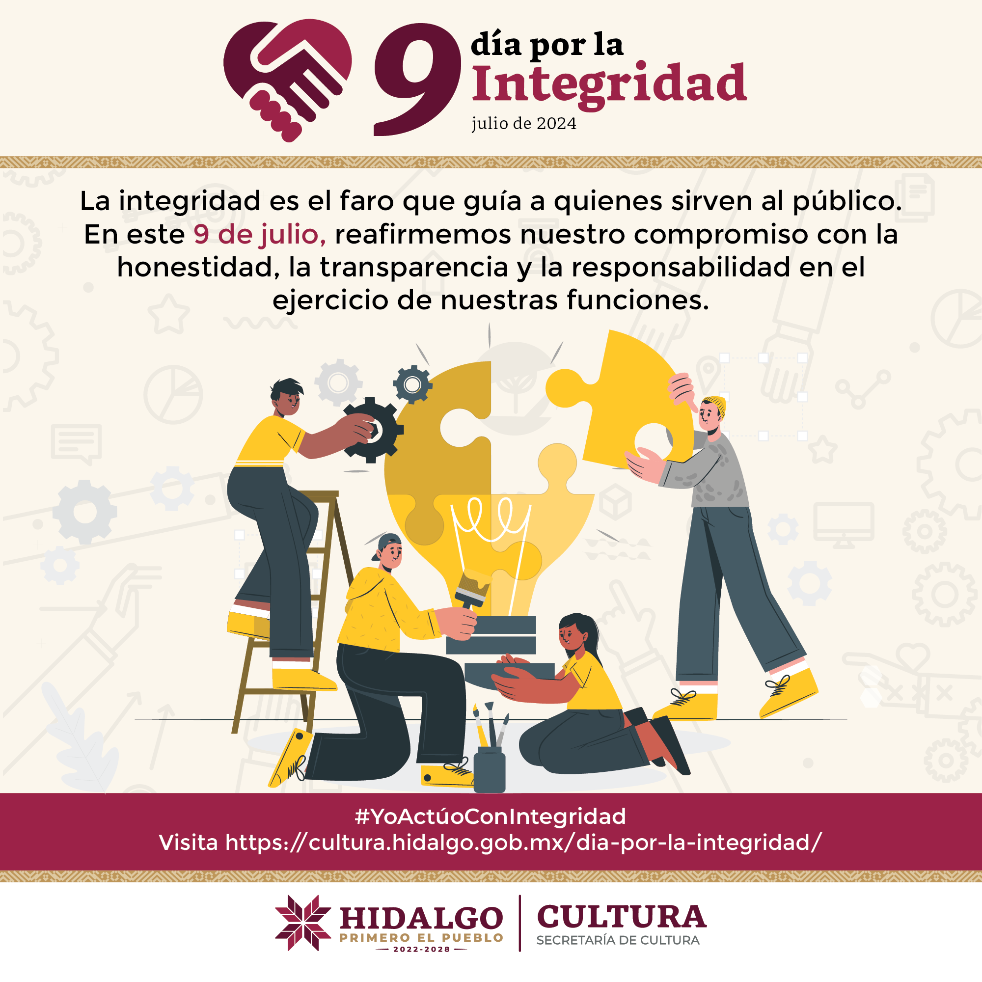 Día por la Integridad – Secretaría de Cultura del Estado de Hidalgo